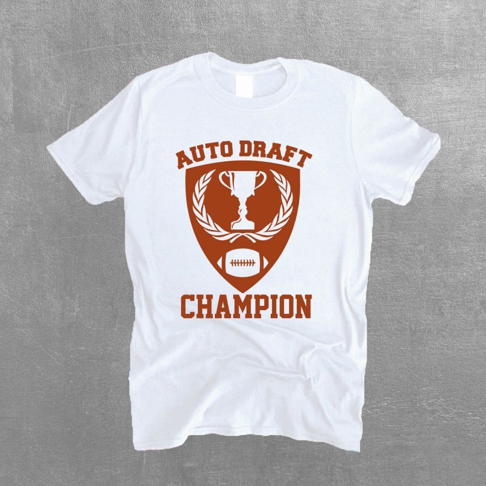 FANTASYFOOTBALLSHOP.DE | Fantasy Football T-Shirt "Auto Draft Champion ...
